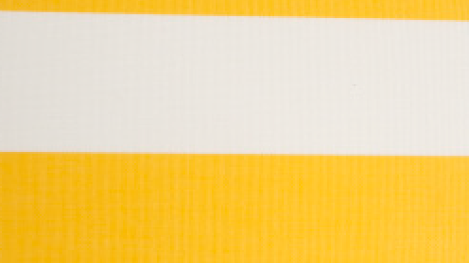 6 meter tuinscherm geel/wit, artikel nummer 63736 | Avalo Windschermen